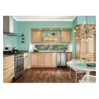 Rafina Natural Maple Kitchen - Eclectic - Kitchen - Detroit - by ...