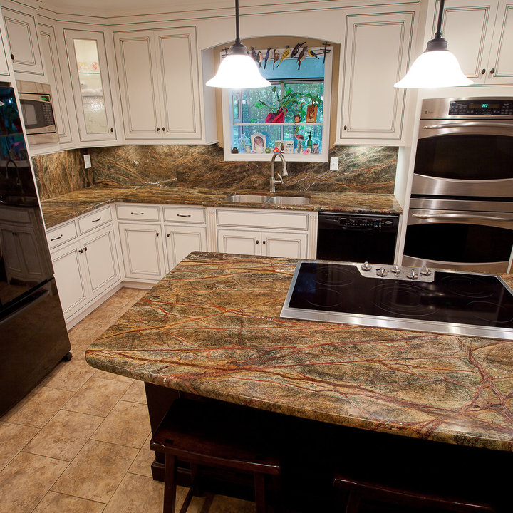 Rainforest Granite - Photos & Ideas | Houzz