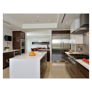 Raintree - Modern - Kitchen - Houston - by GOODCHILD BUILDERS INC ...