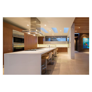 Rammed Earth Modern - Contemporary - Kitchen - Phoenix - by Kendle ...