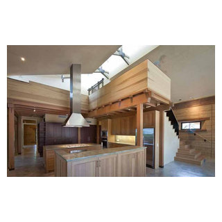 Rammed Earth Ranch Kitchen - Modern - Kitchen - Austin - by User | Houzz