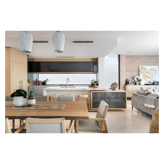 Rammed Earth - Contemporary - Kitchen - Perth - by Urbane Projects Pty ...