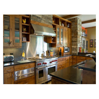 Ranch Place Modern Rustic - Rustic - Kitchen - Salt Lake City - by NEXT ...