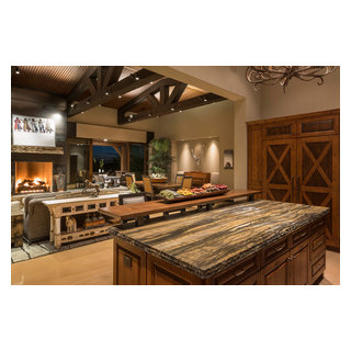 Ranch Territorial Home - Southwestern - Kitchen - Phoenix - by Platinum ...