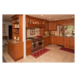 Range & Buffet Areas - Traditional - Kitchen - Other - by Custom Design ...