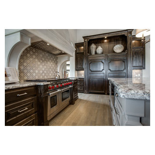 Range Hoods Cast Stone Project with DeLeo Fletcher Design - Craftsman ...