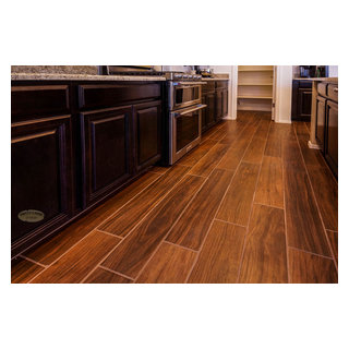 Realistic Wood-Look Tile - Contemporary - Kitchen - Phoenix - by ...