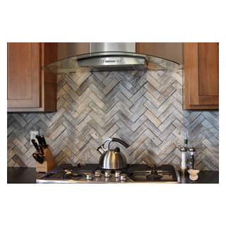 Reclaimed Barnwood Look - Transitional - Kitchen - Philadelphia - by ...