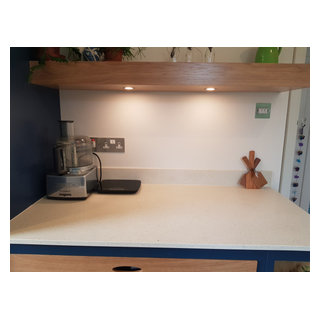 Recycled Glass Worktop & Splashback - Kitchen - Other - by Diamik Glass ...