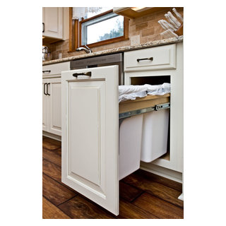 Recycling center - Traditional - Kitchen - Minneapolis - by APEX Design ...