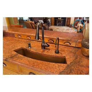 Red Dragon Granite Kitchen Countertops | Marble.com - Contemporary ...
