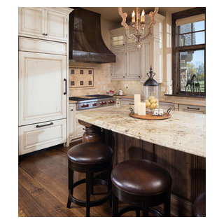 Red Fox Ranch - Rustic - Kitchen - Minneapolis - by Peter Eskuche, AIA ...