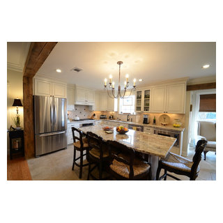 Refined Rustic Home in Baton Rouge - Eclectic - Kitchen - New Orleans ...