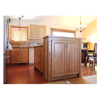 Refresh An Oak Kitchen - Traditional - Kitchen - Other - by User | Houzz