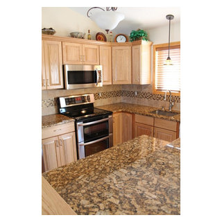 Refresh An Oak Kitchen - Traditional - Kitchen - Other - by User | Houzz