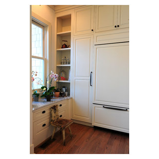 Refrigerator and Window Nook - Craftsman - Kitchen - Other | Houzz