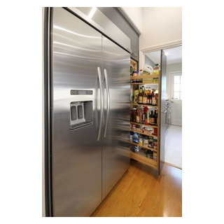 Refrigerator Built in - Modern - Kitchen - San Francisco - by Elite ...