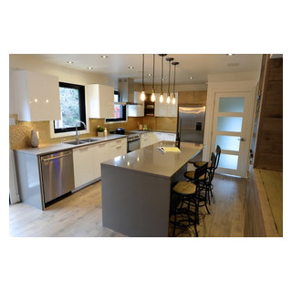 RESIDENCE FORTIN - Modern - Kitchen - Montreal - by Lorna Gordon Design ...