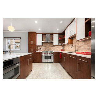 Retro, Mid Century Modern Kitchen Remodel - Midcentury - Kitchen ...