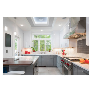 Retro Revival - Contemporary - Kitchen - New York - by Creative Design ...