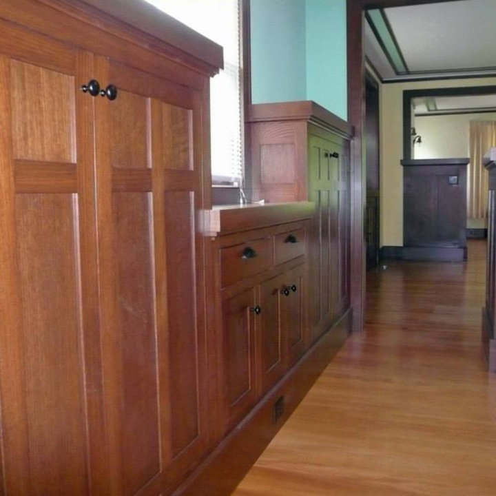 Rift Cut Red Oak Cabinets - Photos & Ideas | Houzz