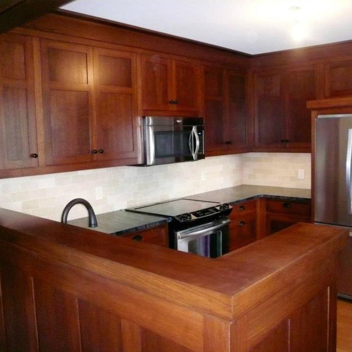 Rift Cut Red Oak Cabinets - Photos & Ideas | Houzz