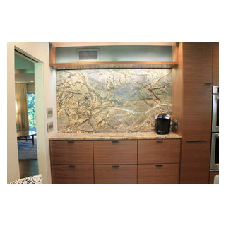 Rift Cut Walnut - Modern - Kitchen - Other - by Beahm & Son, Ltd. | Houzz