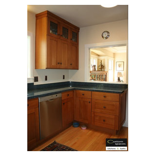Rift Cut White Oak Craftsman - Traditional - Kitchen - San Francisco ...