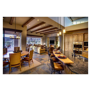 Ritz Carlton Residence - Southwestern - Kitchen - Phoenix - by Liz Ryan ...