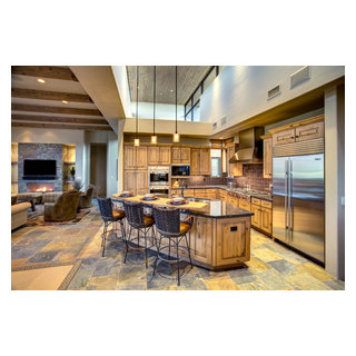 Ritz Carlton Residence - Southwestern - Kitchen - Phoenix - by Liz Ryan ...