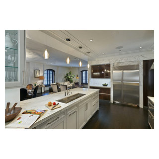 Ritz Carlton Residences Chicago Penthouse - Contemporary - Kitchen ...