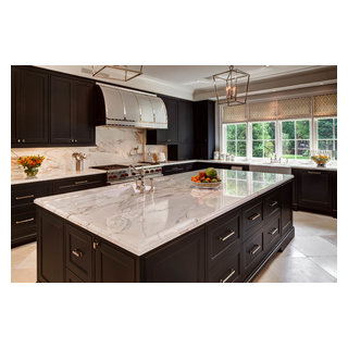 River Oaks Federal Colonial - Transitional - Kitchen - Houston - by ...
