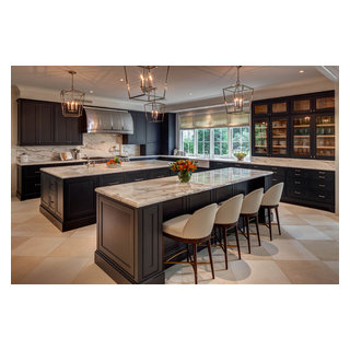 River Oaks Federal Colonial - Traditional - Kitchen - Houston - by ...