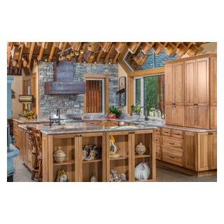 River Retreat Kitchen - Rustic - Kitchen - Other - by Creative Kitchen ...