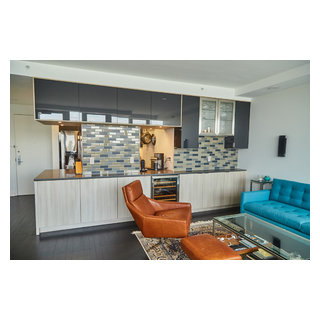 Riverside Blvd Upper West Side Kitchen Remodel - Contemporary - Kitchen ...