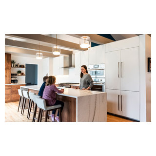 Riverside MCM Ranch Re-imagined - Midcentury - Kitchen - Chicago - by ...