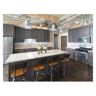 Roberts Kitchen - Rustic - Kitchen - Minneapolis - by Arrow Cabinet ...