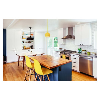 Rocky Butte Remodel (Portland Oregon) - Contemporary - Kitchen ...