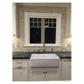 Rohl farmhouse sink - Transitional - Kitchen - Los Angeles | Houzz