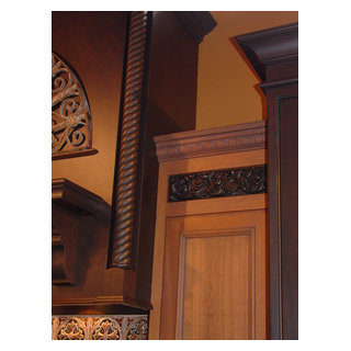 Romanesque Liner - Rustic - Kitchen - San Diego - by MetalCoat Tile and ...