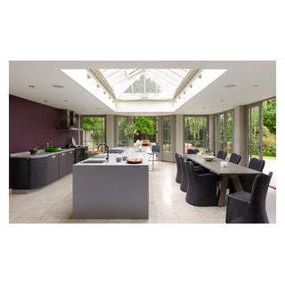 Roof lantern over kitchen - Modern - Kitchen - Kent - by Just Roof ...