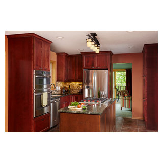 Roseville Kitchen Makeover on a Budget - Eclectic - Kitchen ...