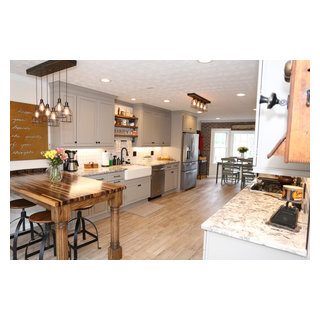 Roswell Farm House Kitchen - Farmhouse - Kitchen - Atlanta - by Ranney ...