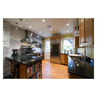 Row House Kitchen - Rustic - Kitchen - Boston - by Maple Tree ...