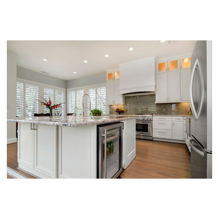 Rue du Lac Kitchen & Den - Transitional - Kitchen - Dallas - by Alair ...