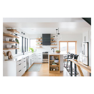 Rural Modern - Contemporary - Kitchen - Cleveland - by RNR Designs | Houzz