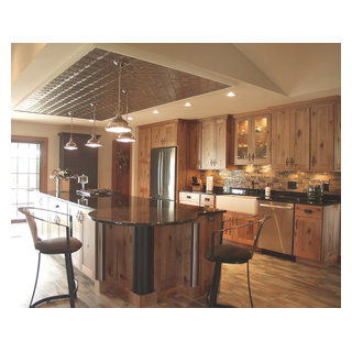 Rustic Butternut Kitchen - Rustic - Kitchen - Other - by Featherstone ...