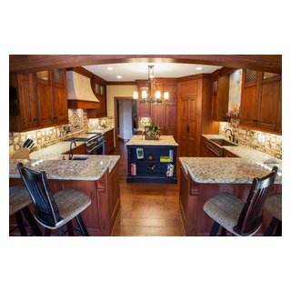 Rustic European Kitchen - Traditional - Kitchen - Cleveland - by Laura ...