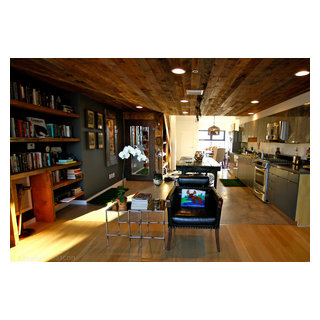 Rustic Hollywood Art Haven - Industrial - Cocina - Los Ángeles - de ...