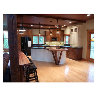 Rustic KItchen - Canton, CT - Rustic - Kitchen - New York - by D.E ...
